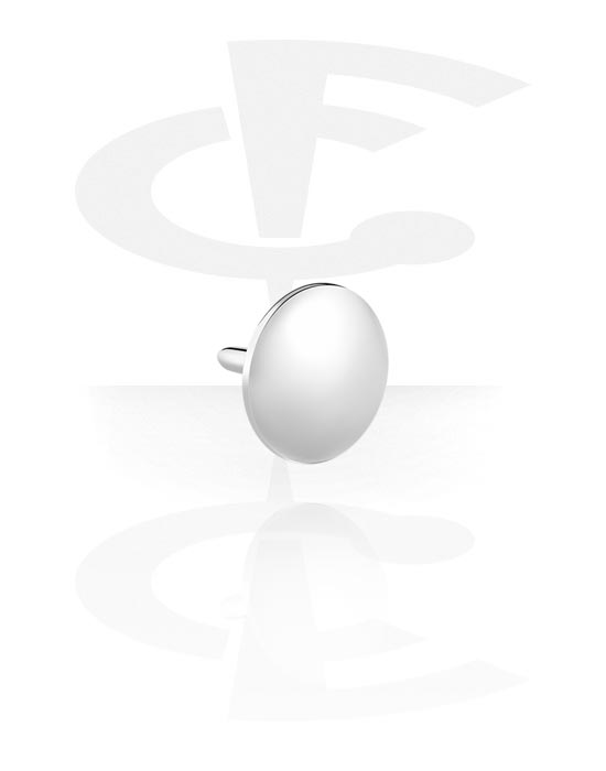 Attachment for push fit pins (surgical steel, silver, shiny finish ...