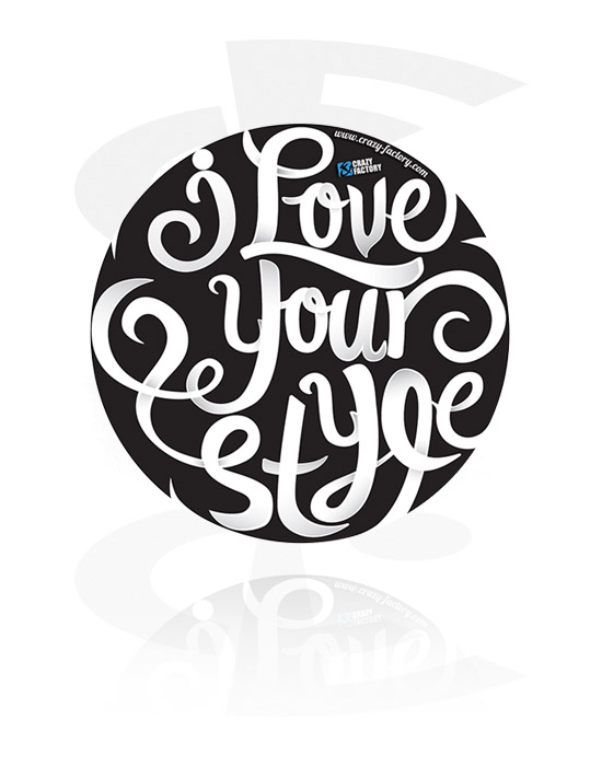 Autocollant Crazy Factory | Magasin de piercings en ligne