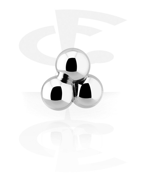 Accessoire pour barre à filetage (laiton plaqué, argent) (Laiton plaqué ...