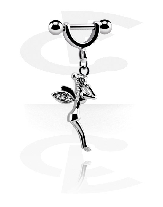 Helix Shield with charm (Surgical Steel 316L/Plated Brass) | The World ...