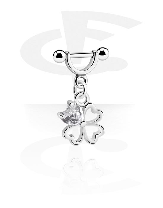 Helix Shield with charm (Surgical Steel 316L/Plated Brass) | The World ...