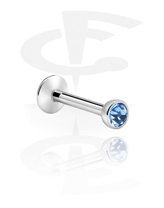 Internally Threaded Labret with Jewelled Ball (Surgical Steel 316L ...