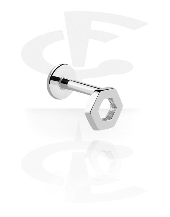 Internally Threaded Labret (Surgical Steel 316L) | The World's No.1 ...