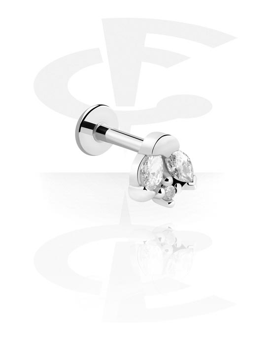 Internally Threaded Labret (Surgical Steel 316L) | The World's No.1 ...