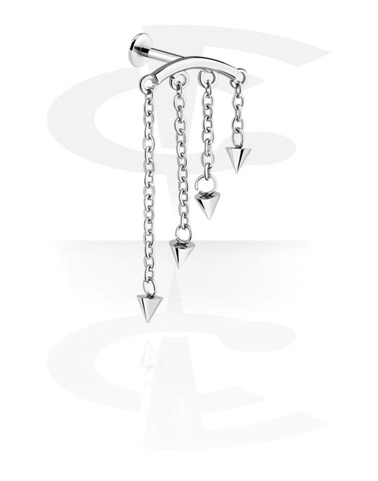 Internally Threaded Labret (Surgical Steel 316L) | The World's No.1 ...