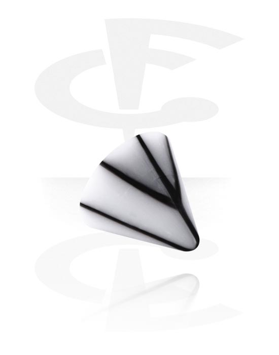 Cone for 1.2mm threaded pins (acrylic, various colours) (Surgical Steel ...
