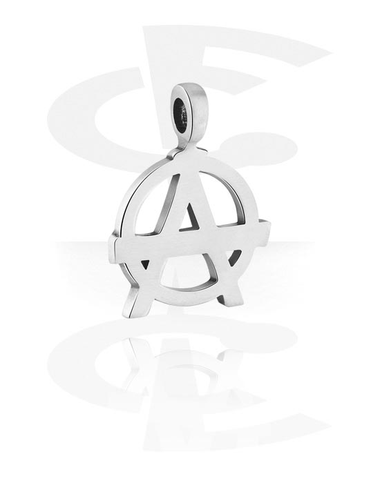 Pendant with symbol "anarchy" (Pewter) | The World's No.1 Piercing Shop