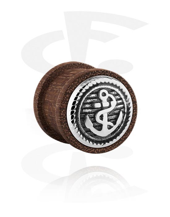 Ribbed plug (wood) with steel inlay "anchor" (Wood) | The World's No.1 ...