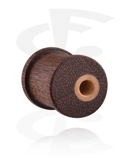 Ribbed plug (wood) (Wood) | The World's No.1 Piercing Shop