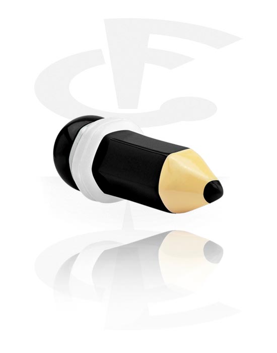 Pencil Plug (Acrylic) | Crazy Factory online piercing shop